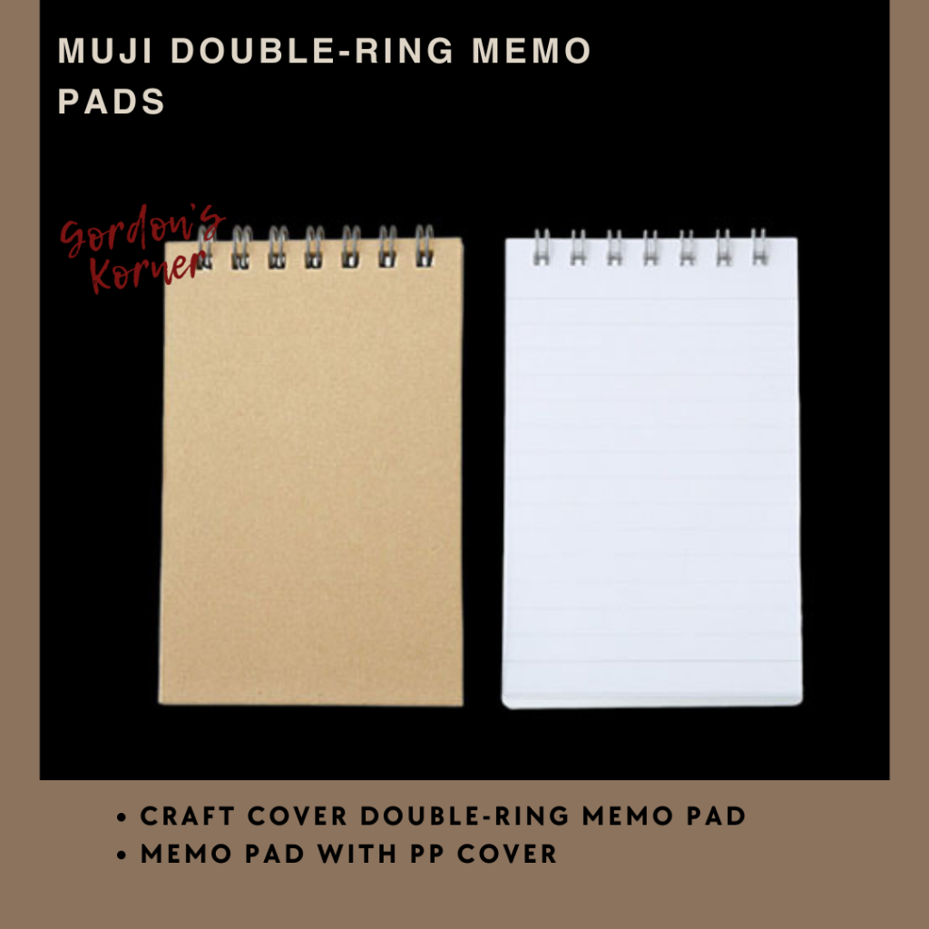 A-09 MUJI Memo PAD (DOUBLE RING, A7) | Shopee Philippines