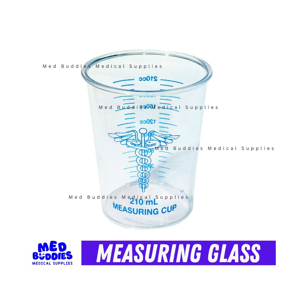 Measuring Cup 210 mL | Measuring Glass Cup 30 mL Plastic Type Container ...