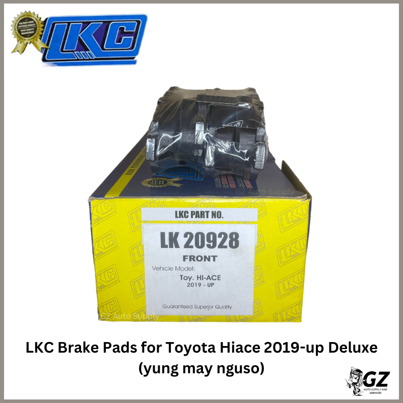 LKC Brake Pads for Toyota Hiace 2019 - up Deluxe | Front Disc ...