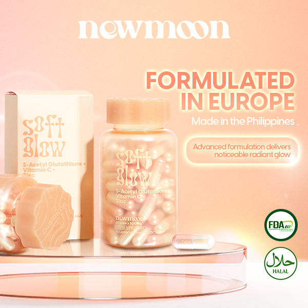 [1] NEW MOON 500mg S-Acetyl Glutathione, Collagen & Vitamin | Glowing ...