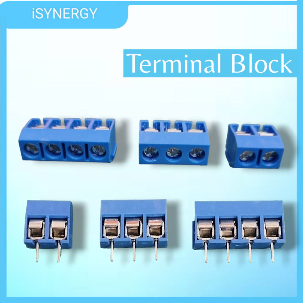 SCREW TERMINAL BLOCK CONNECTOR 2.54mm 2P 3P 4P | Shopee Philippines