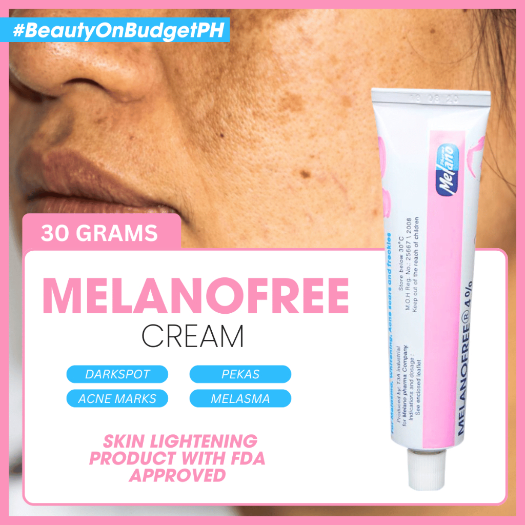 IMB Melanofree Cream for Melasma Whitening Acne scars and freckles 30g ...