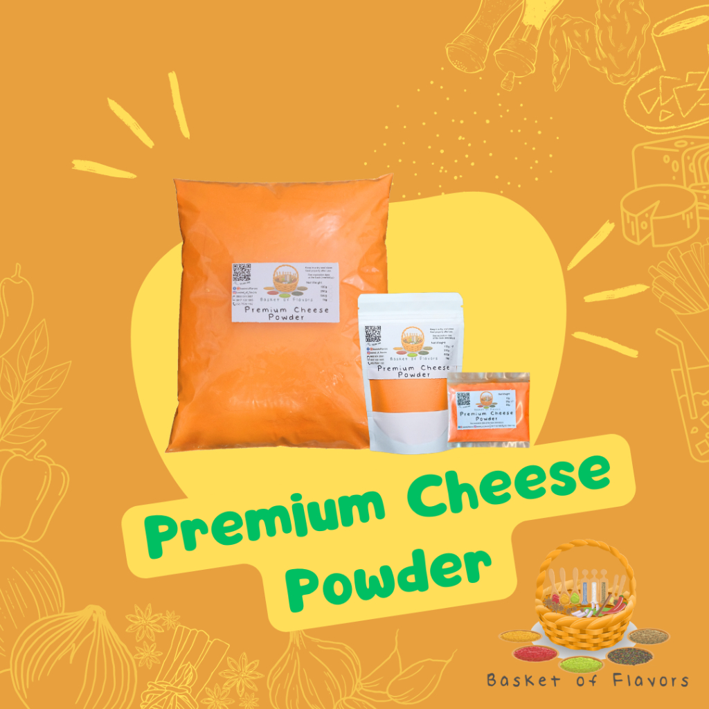 Premium Cheese Powder Snack Seasoning Fries Popcorn Powder 100g 250g ...