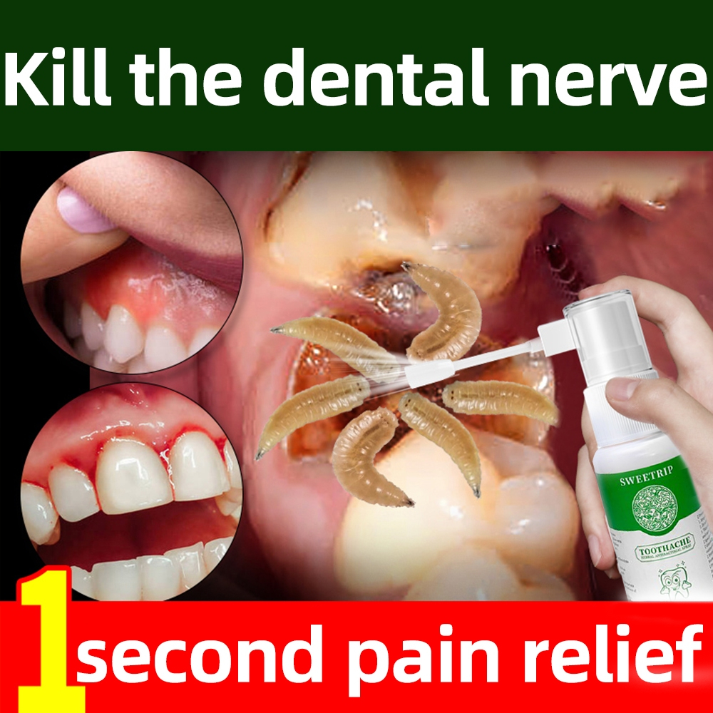 SWEETRIP Toothache Spray Teeth Pain Relief Spray For Adults & Kids ...