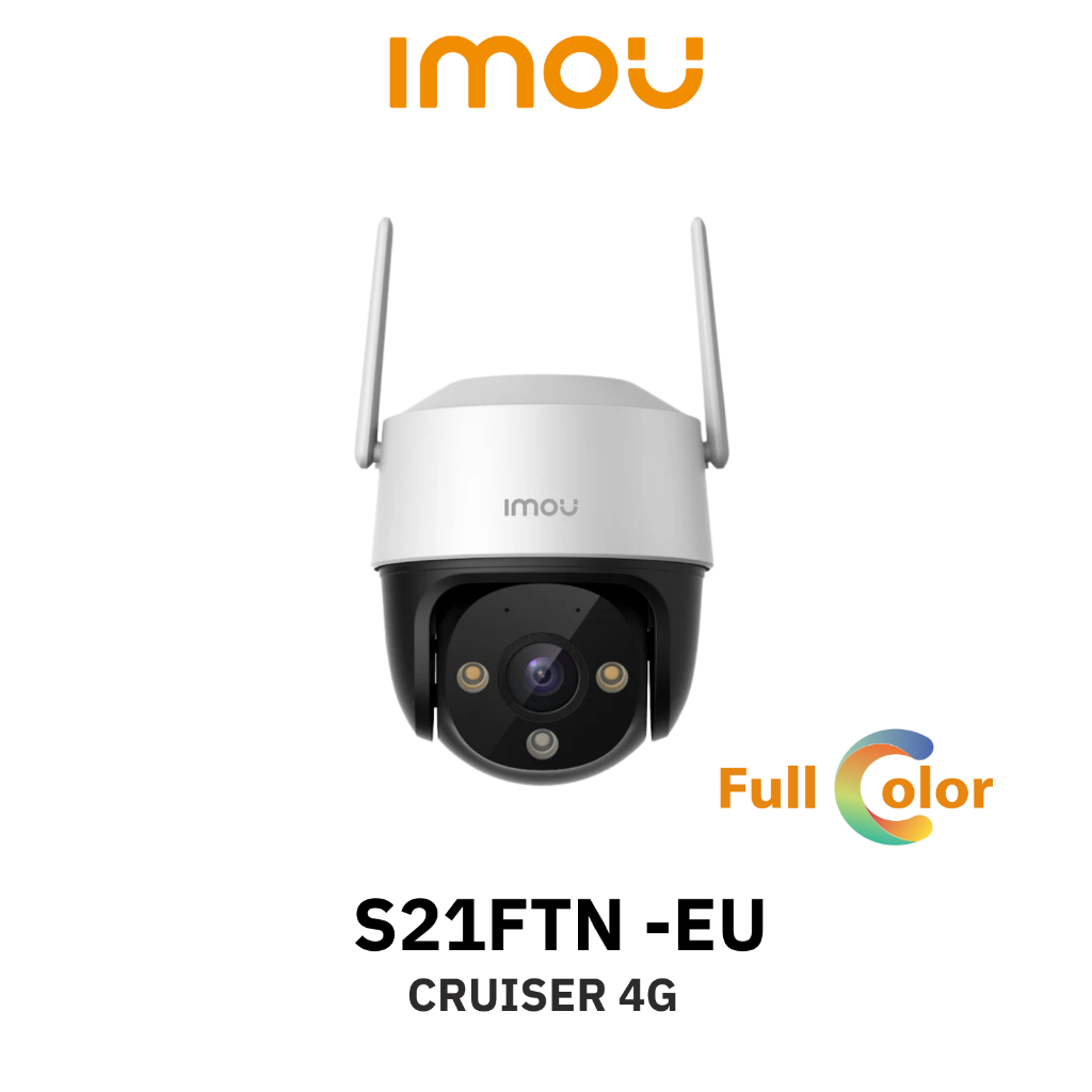 CCTV Camera IMOU Outdoor Cruiser 4G Connection Full-color 1080p HD Full ...