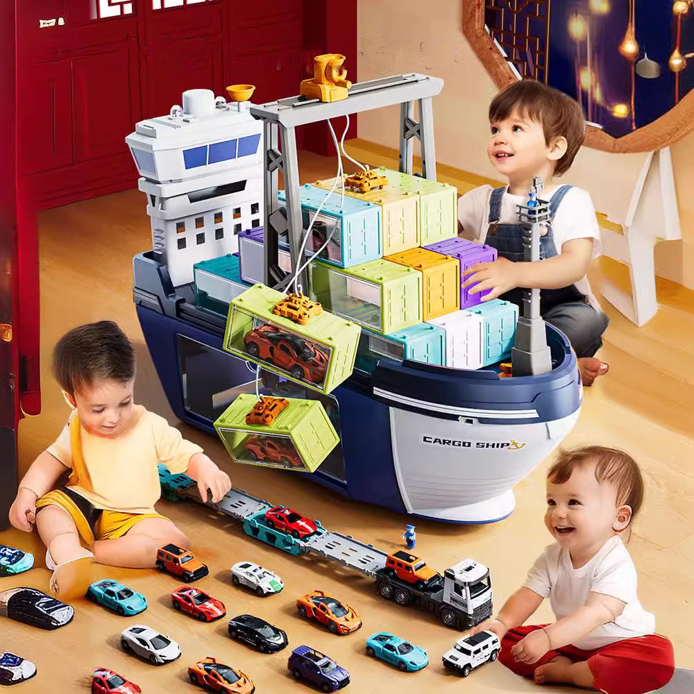 Super Size Ship Children's Educational Toy Boy Luxury Cruise Transport ...