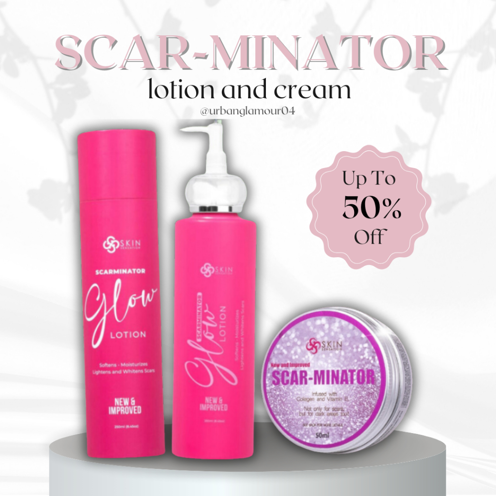 Original And Effective Scarminator Lotion And Cream By Skin Sensation