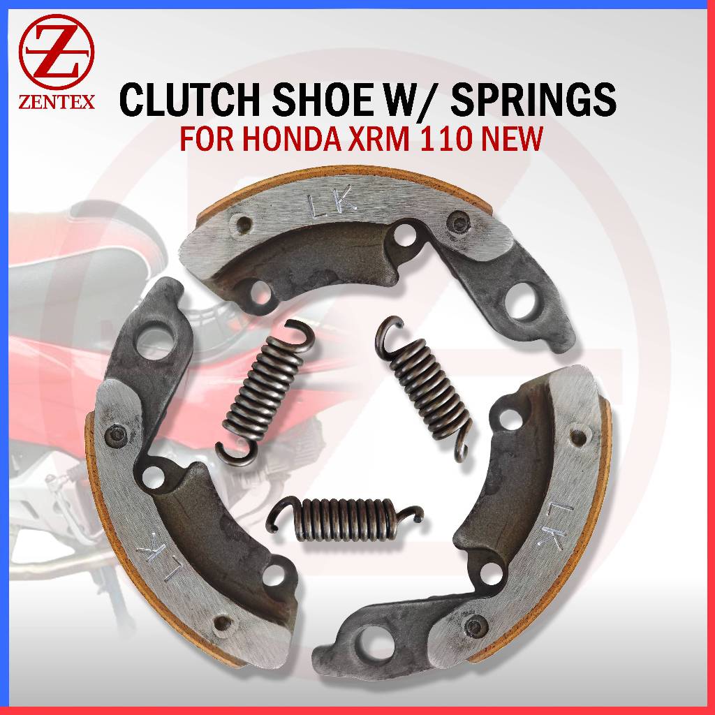 CLUTCH SHOE XRM 110 NEW WITH SPRING CLUTCH WEIGHT SET FOR HONDA XRM 110 ...