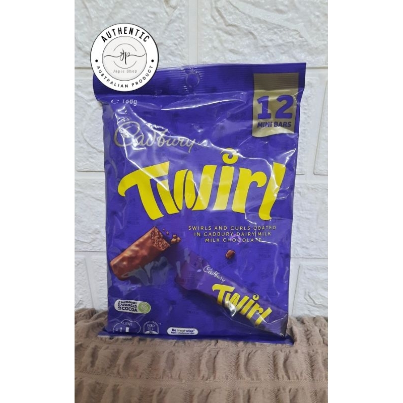 CADBURY TWIRL 12 mini bars | Shopee Philippines