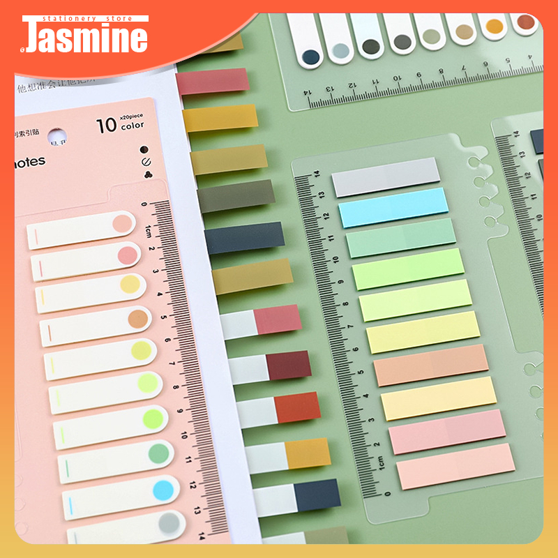 120Sheets Morandi Color Sticky Notes Index Sticker School Office ...