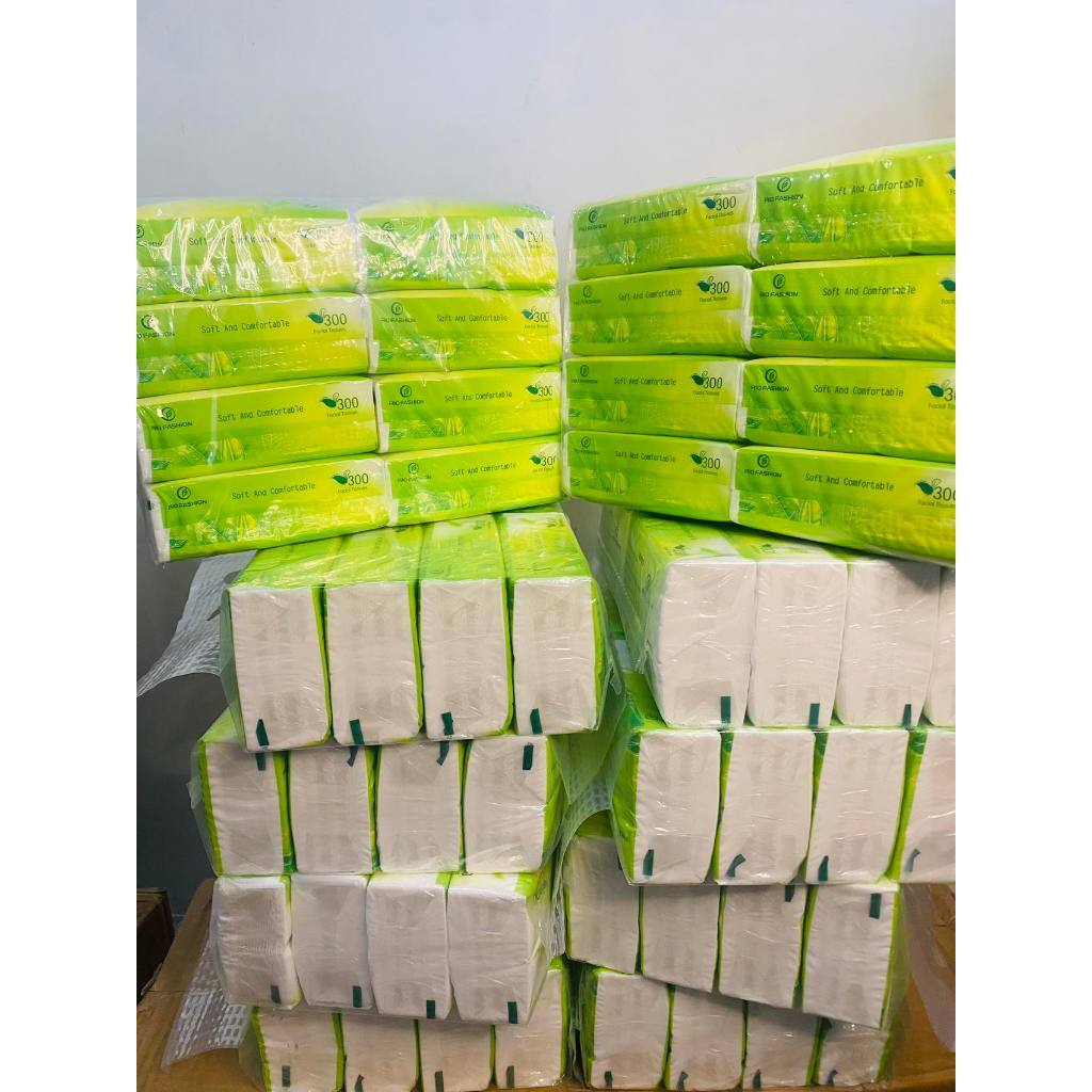 UN GreenTea Tissue 4ply 40±4sheets Organic green tea Facial Tissue ...