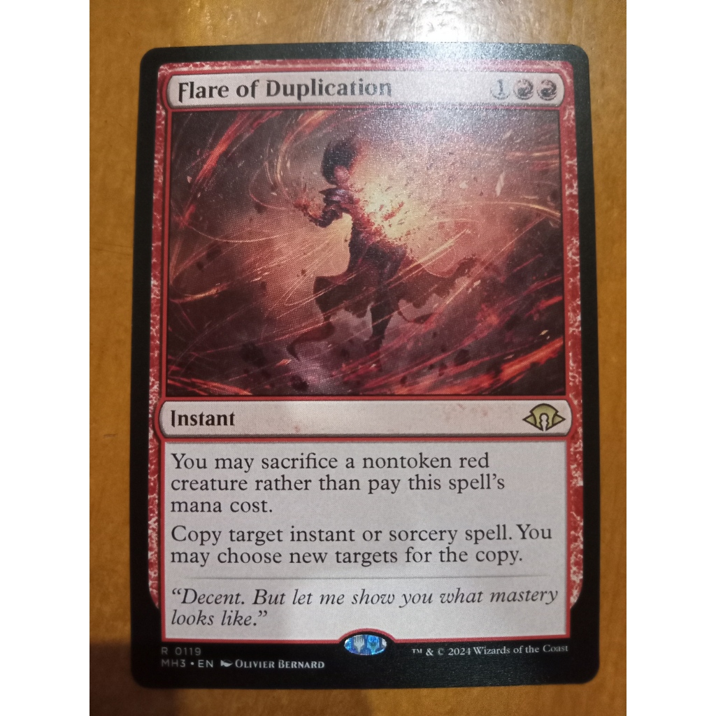 MTG Flare of Duplication Rare Modern Horizons 3 MH3 Magic the Gathering ...