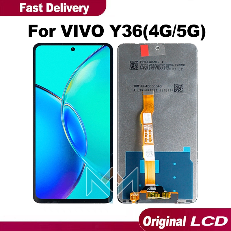 For Vivo Y36 4G 5G LCD Touch Screen Digitizer Assembly Replacement ...