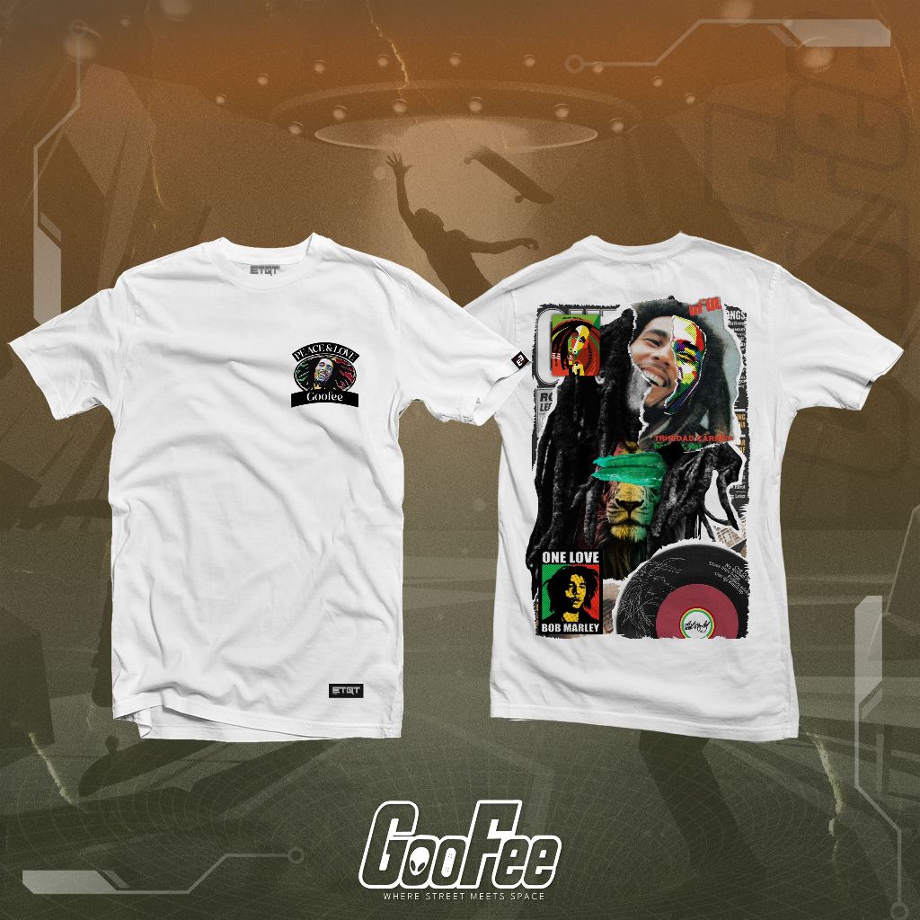 Goofee - Unisex T-Shirt - Etiquetta Co. - Bob Marley | Shopee Philippines