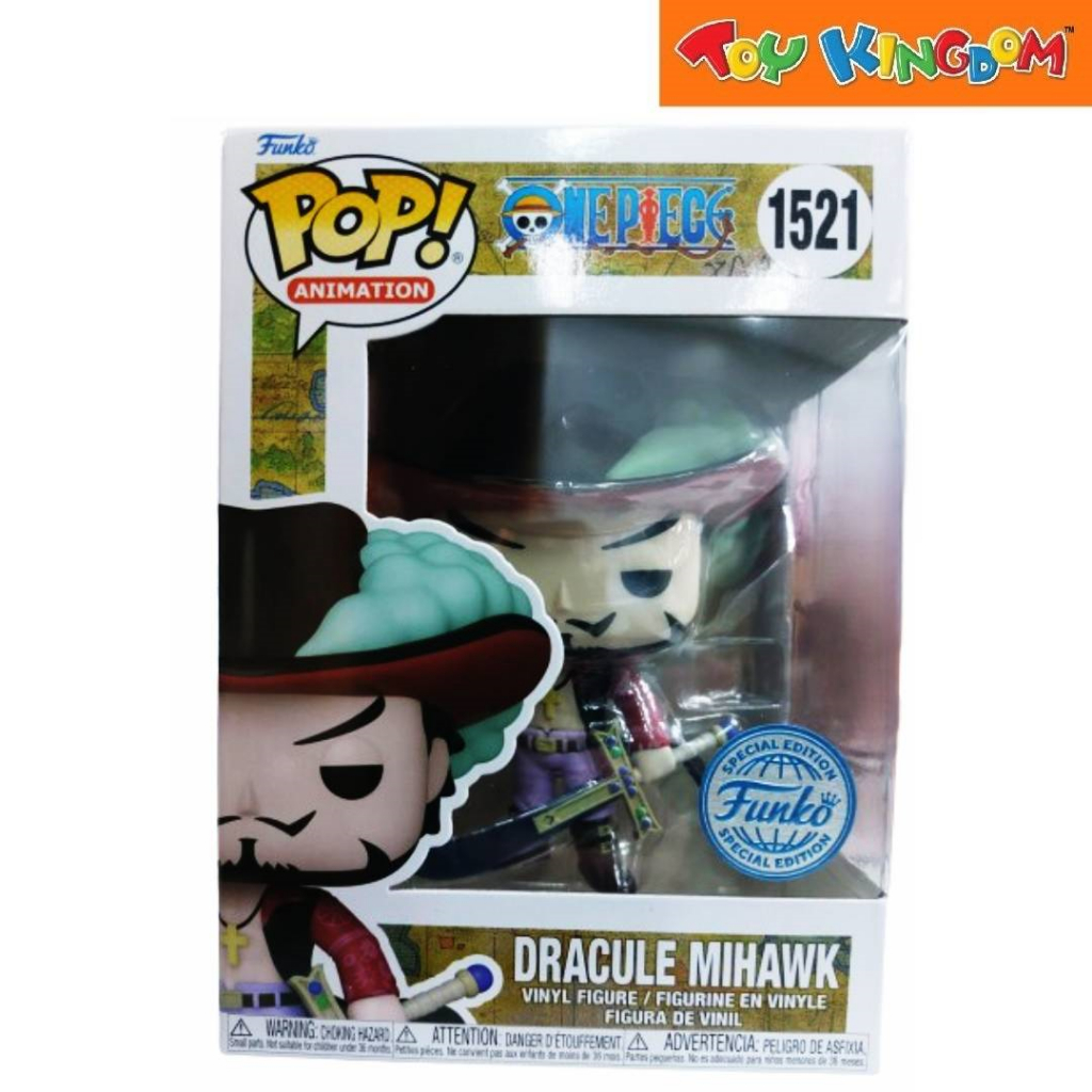 Funko Pop! Animation One Piece Dracule Mihawk Vinyl Figure | Shopee ...