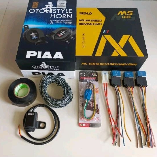 SENLO M5 PLUS V3 LED SHIELD DRIVING LIGHT | 6 MONTHS WARRANTY WITH PIAA ...