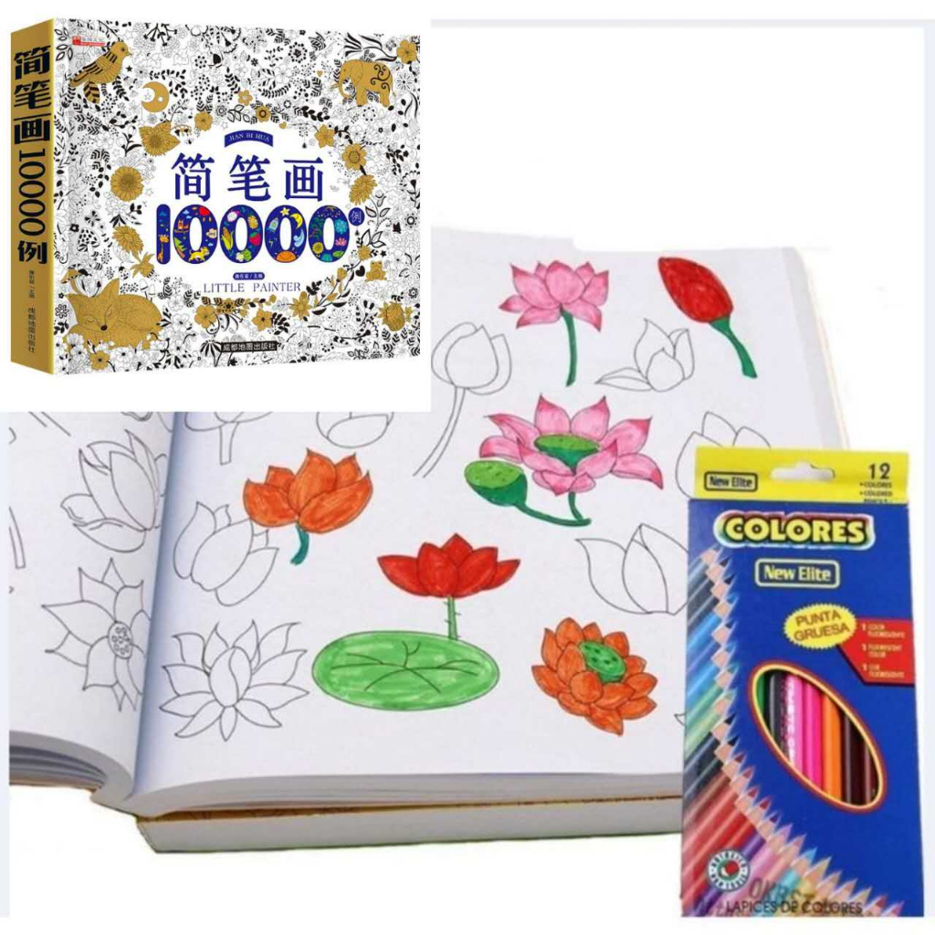 CL Children Coloring Book Picture Simple Strokes 5000 Samples With 720 ...