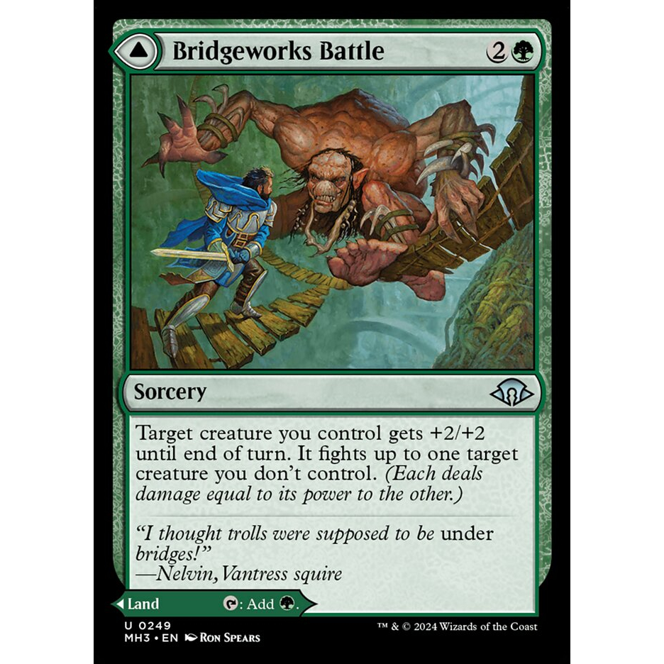 Bridgeworks Battle - Green - MH3 | Shopee Philippines