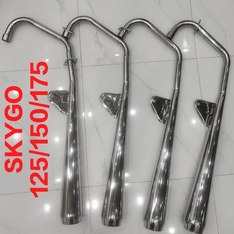 SKYGO 125 150 175 STAINLESS CHICKEN PIPE | Shopee Philippines
