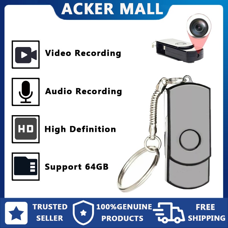 mini camera spy camera home security monitoring Hidden camera U-disk TF ...