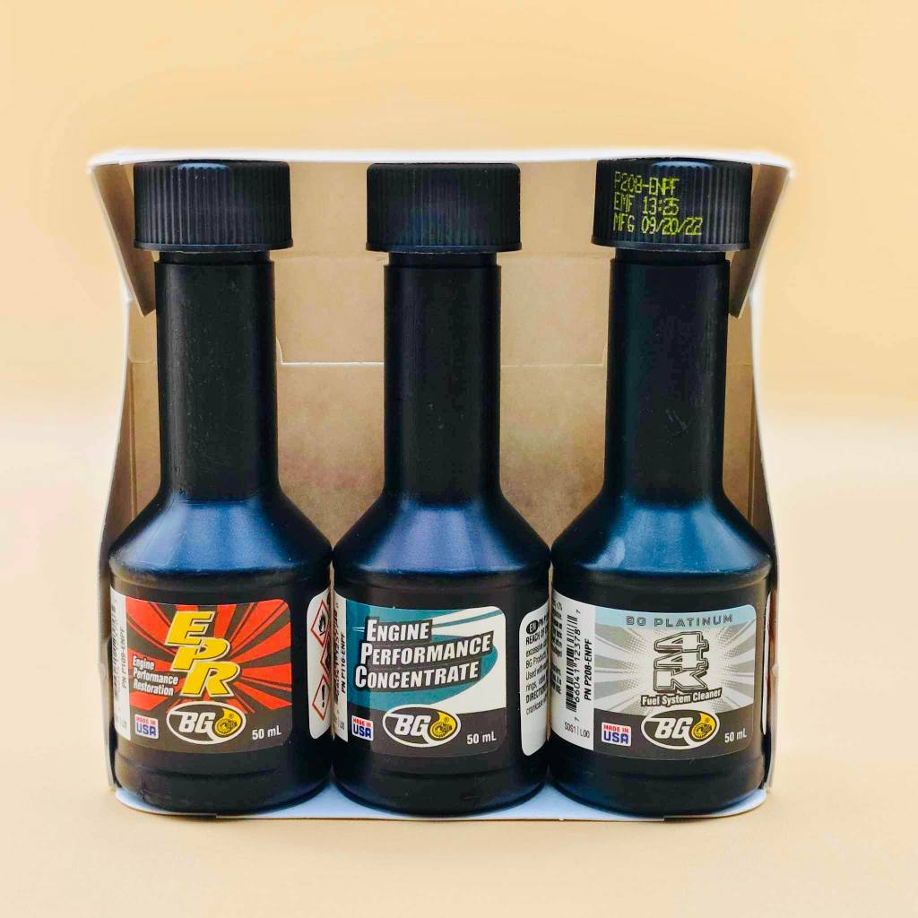 BG Solutions EPR, EPC and BG PLATINUM 44K Fuel System Cleaner Set of 3s ...