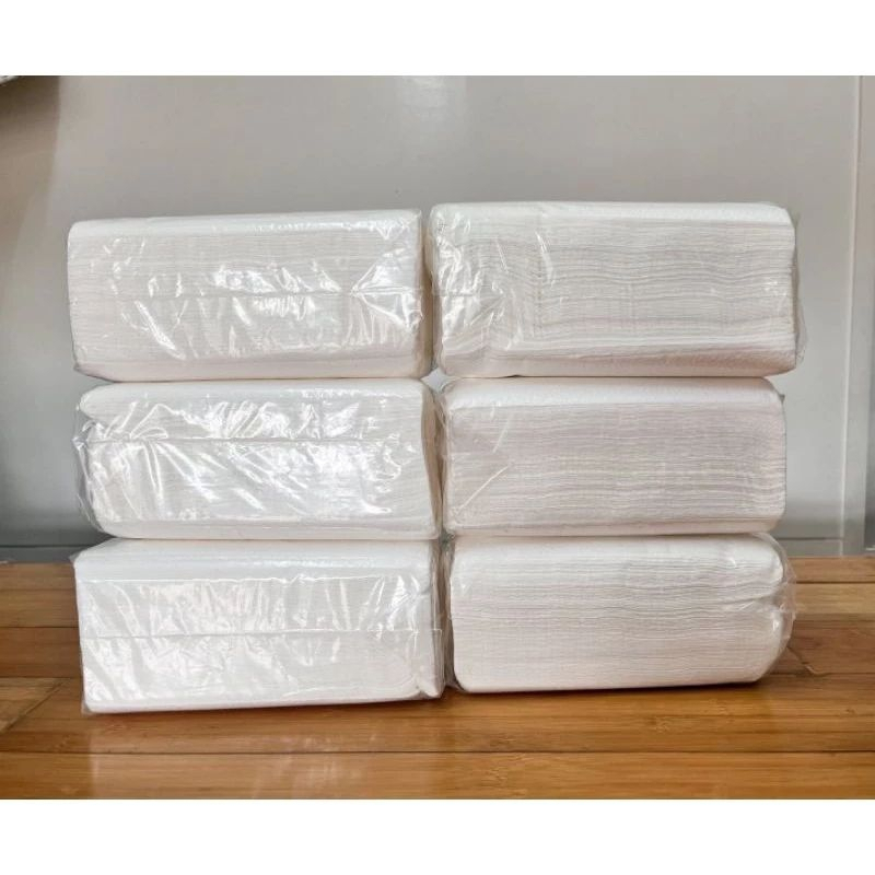 Inter-folded Premium White Tissue Pack (PREMIUM MIX GRADE) | Shopee ...