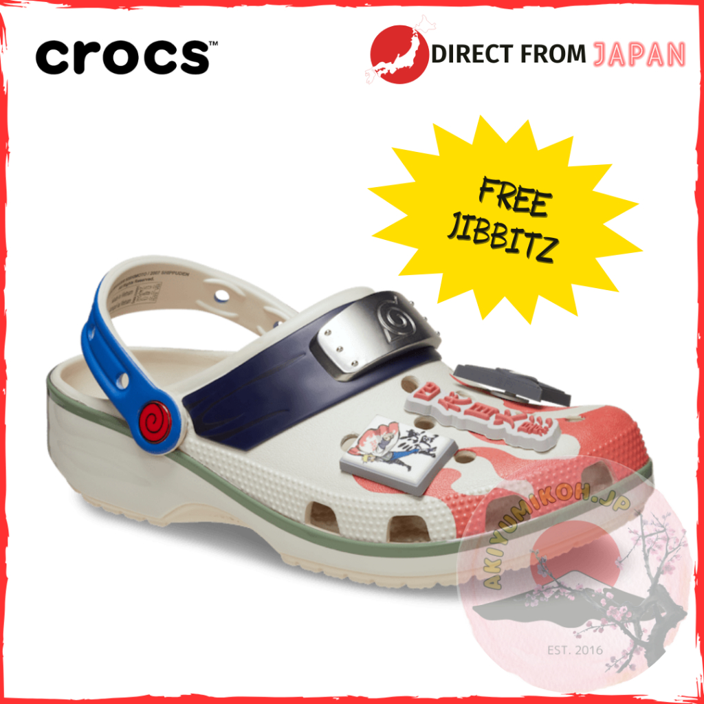 DIRECT FROM JAPAN CROCS │ Naruto MINATO Classic Clog | Shopee Philippines