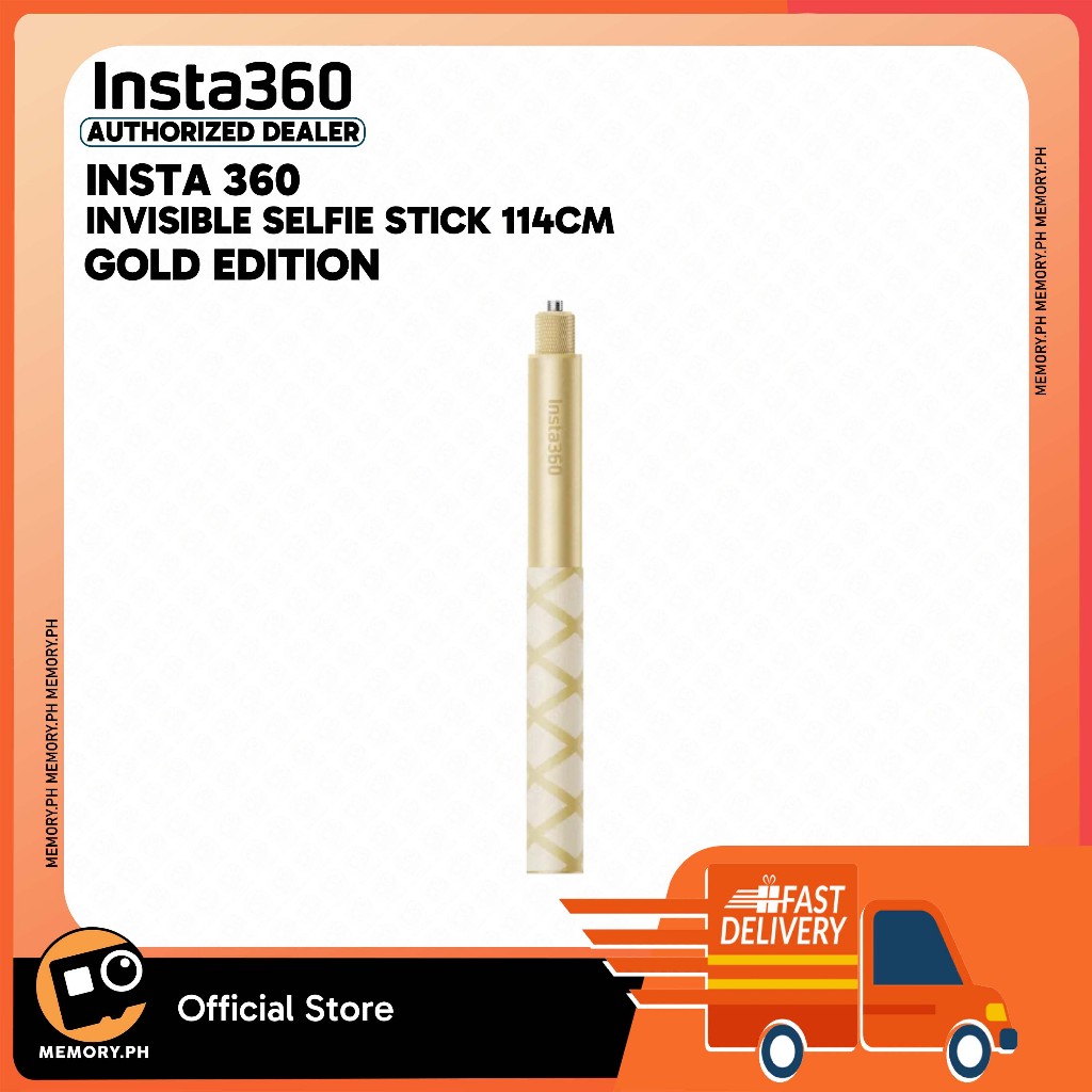 Insta360 Invisible Selfie Stick (Gold Edition) | Shopee Philippines