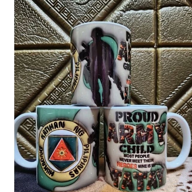 PHILIPPINE ARMY MUG WRAP DESIGN WITH FREE BOX | Shopee Philippines