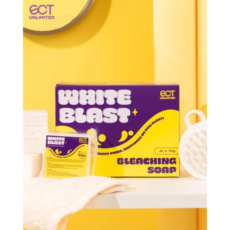 SCT UNLIMITED White Blast Bleaching Soap 70g | Shopee Philippines