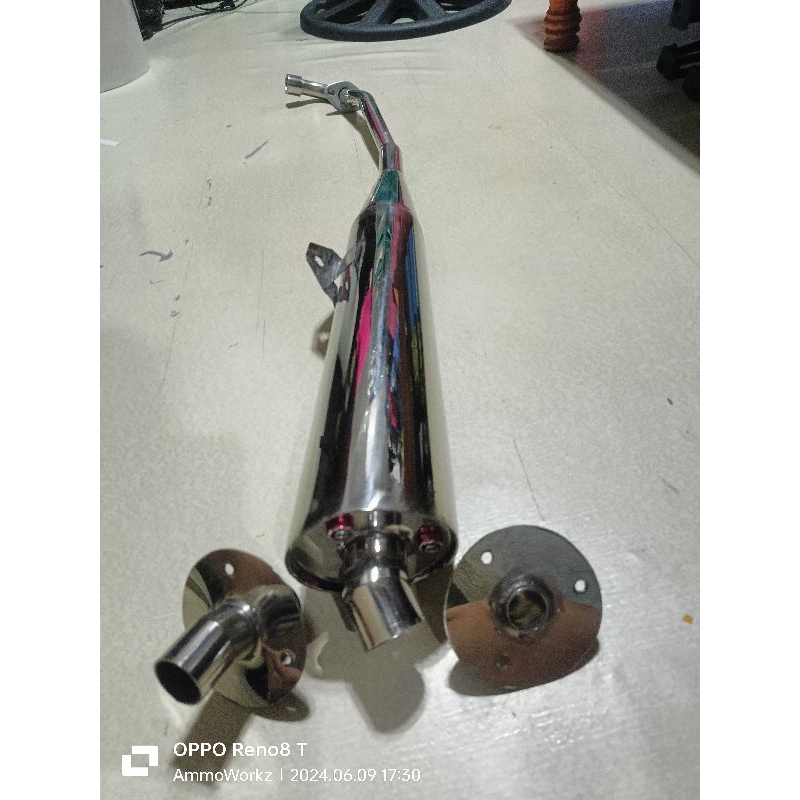 Wave100 APIDO Chicken pipe stainless 3In1 tip Deturnilyo plug&play ...