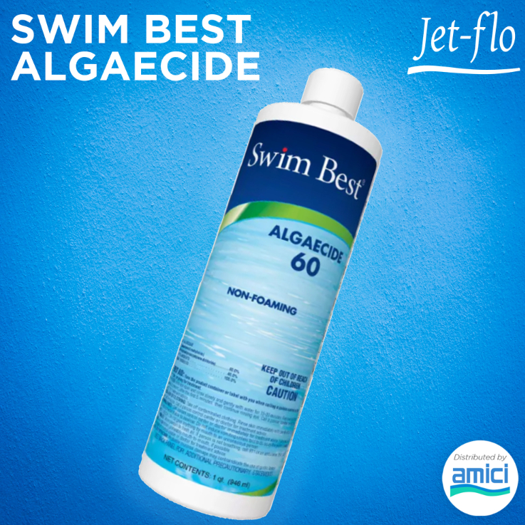 Swim Best Algaecide 60 for Controlling Algae in Swimming Pools, 1 qt ...