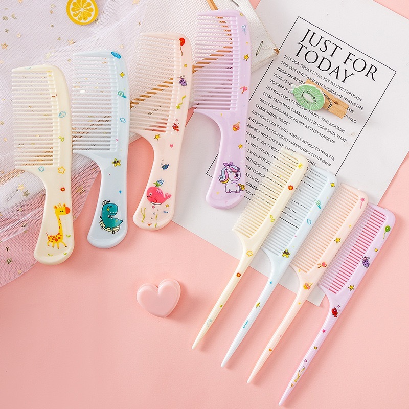 Miss Beaty 2 in 1 Cute Cartoon Korean Hair Comb Set | Shopee Philippines