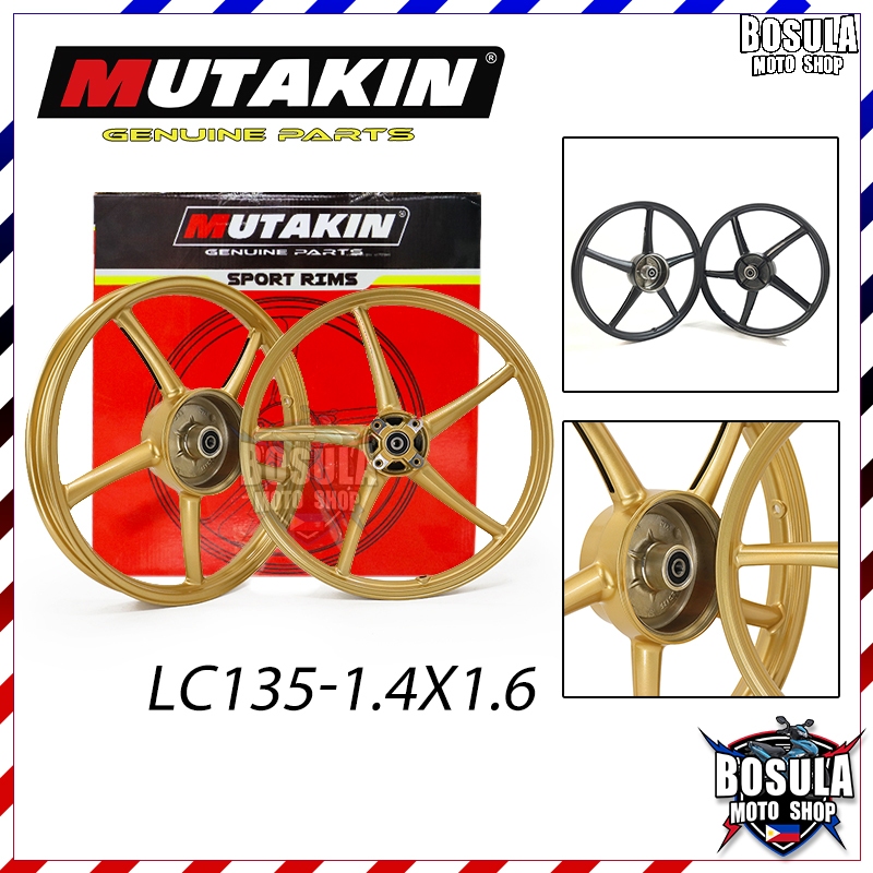 MUTAKIN 522 Mags Rims Sniper 135 Classic Yamaha Sight Vega Force Front ...