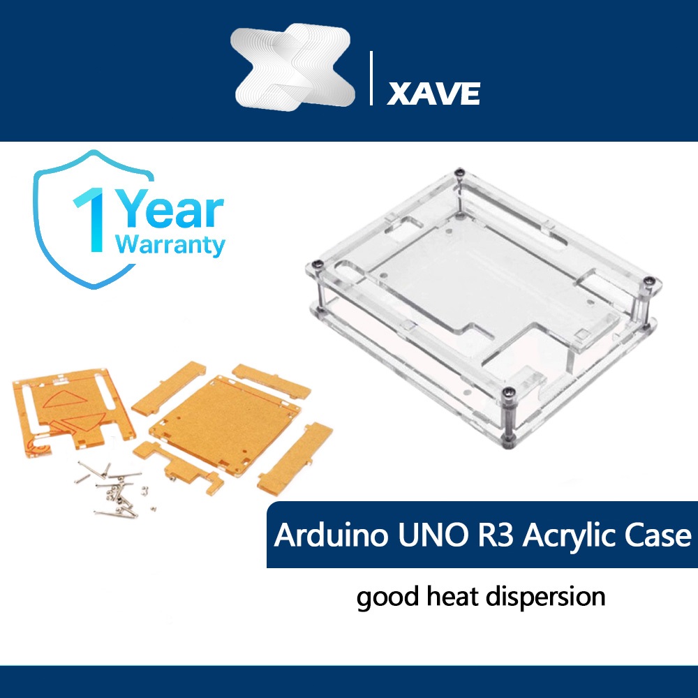 One set Transparent Box Case Shell for Arduino UNO R3 | Shopee Philippines
