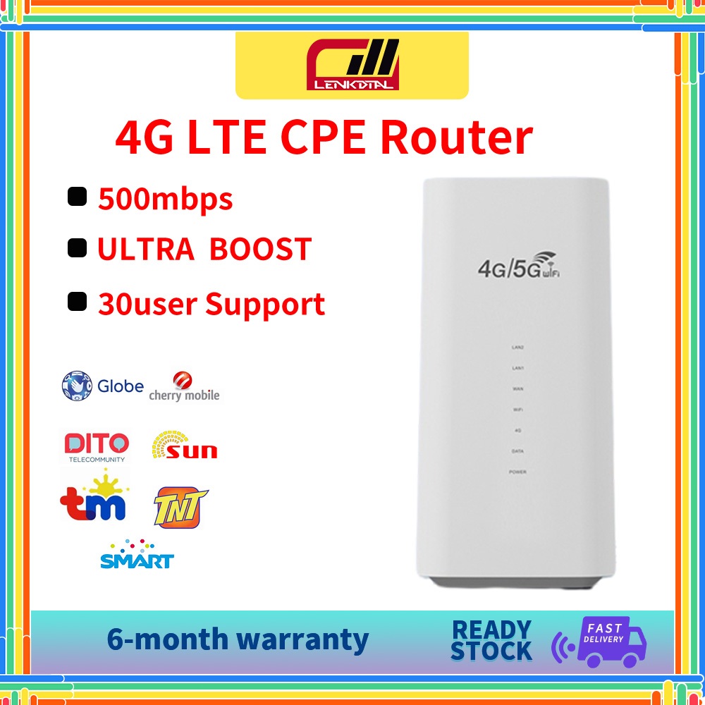 WIFI ROUTER 4G/5G CPE PRO 2 WiFi Router Sim Card Modem | Up To 600Mbps ...