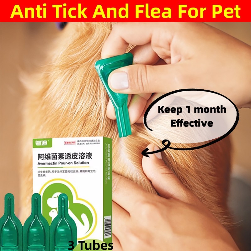 Anti Flea And Tick for Dogs & Cats Flea Drops Flea And Tick Remover ...