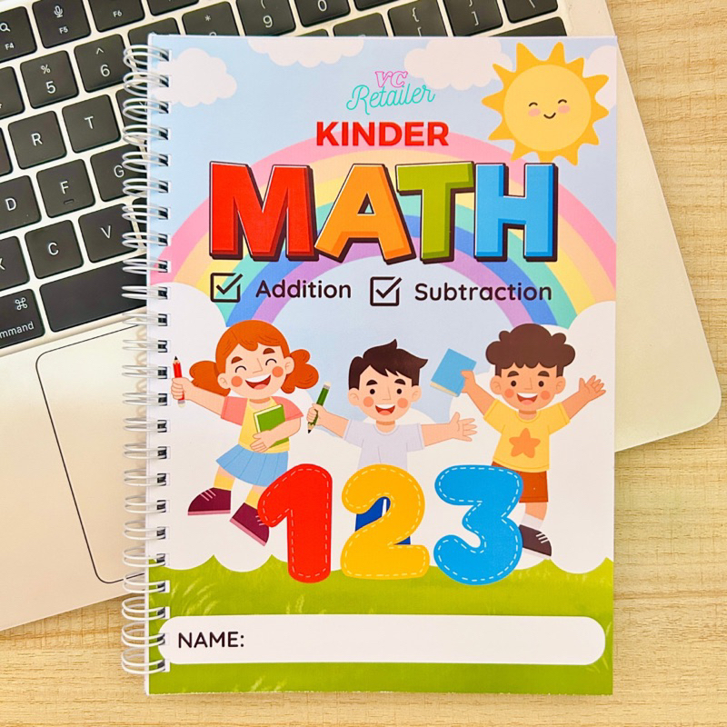 Kinder Mathematics Workbook Addition Subtraction for Kids | VC Retailer ...