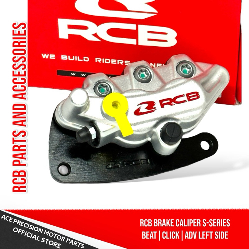 RCB BRAKE CALIPER S-SERIES (ANODIZED) HONDA BEAT/CLICK/AIRBLADE/PCX/ADV ...