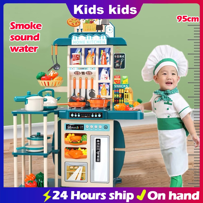 Cooking Toys For Boys Kitchen Set Toys Kitchen Toys Stainless For Kids ...