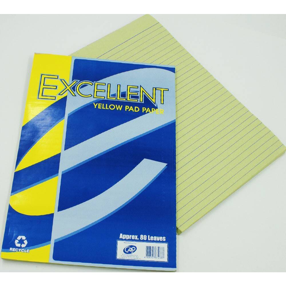 EXCELLENT YELLOW PAD (SOLD PER REAM) | Shopee Philippines