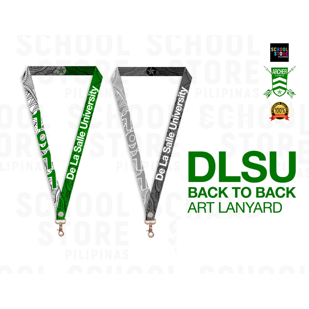 DLSU Back to Back ID LACE - De La Salle University - ARCHER CLOTHING ...