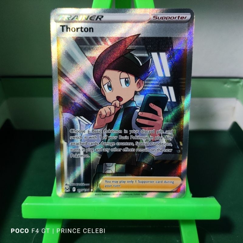 Pokemon TCG - Thorton Full Art | Shopee Philippines