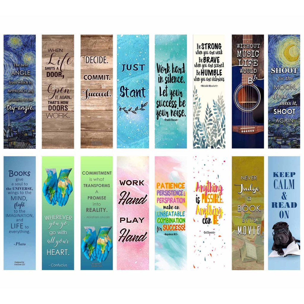 Bookmark 3D (Inspirational) 16pcs. | Shopee Philippines