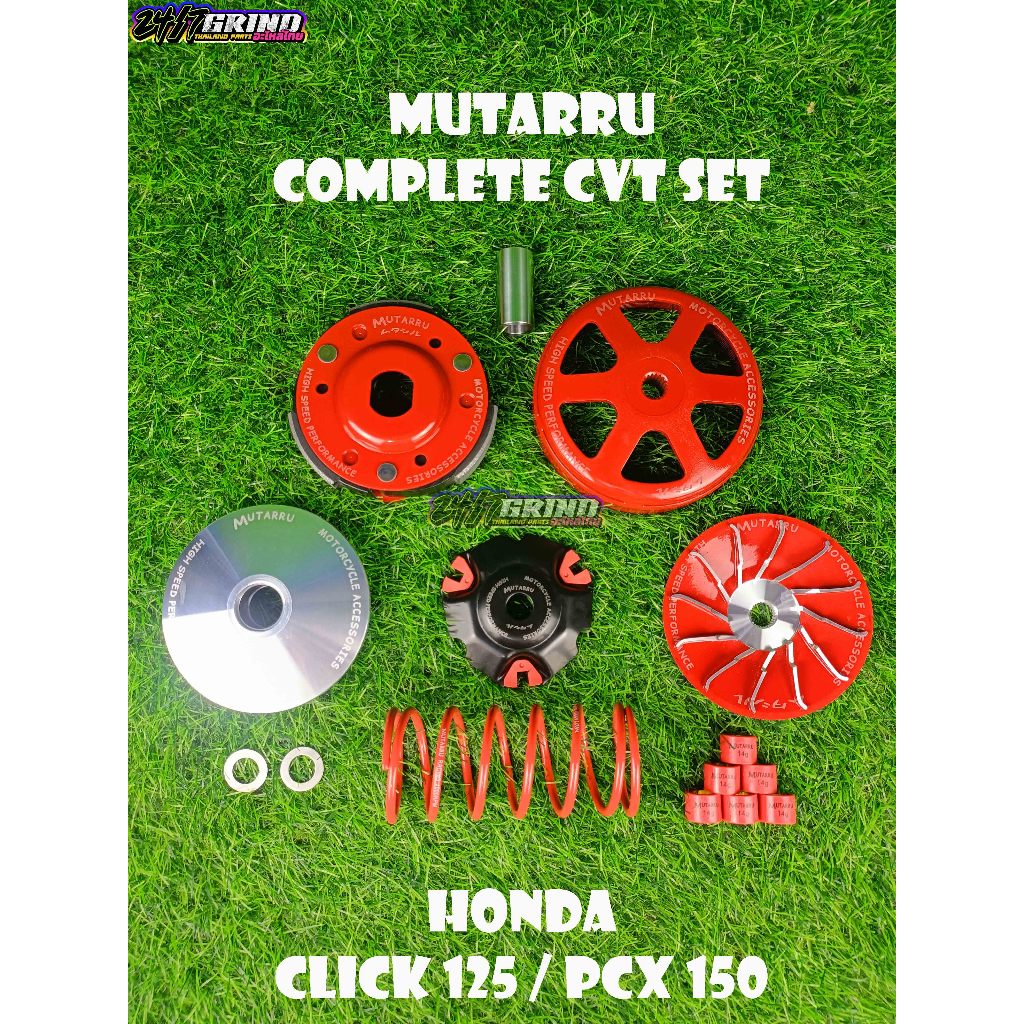 MUTARRU CVT SET HONDA CLICK 125 / CLICK 150 / PCX 150 COMPLETE CVT SET MADE IN JAPAN | Shopee ...