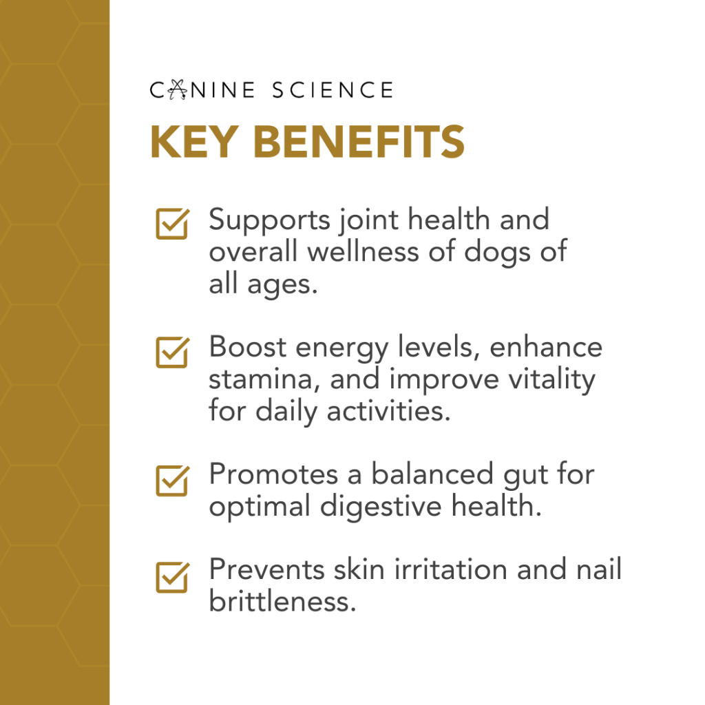 CANINE SCIENCE Canine Prime+ Meal Topper for Dogs (30g per pack ...