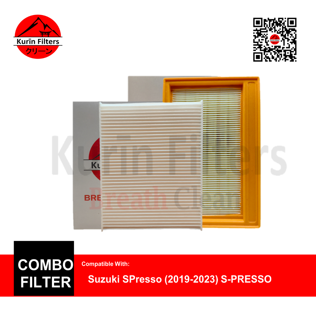Combo (Air & Cabin) for Suzuki SPresso (2019 - 2023) S-PRESSO | Shopee ...
