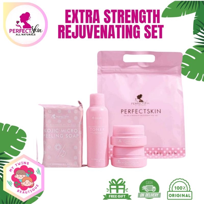 Perfect Skin Extra Strength Rejuvenating Set, Whitening Set, Melasma ...