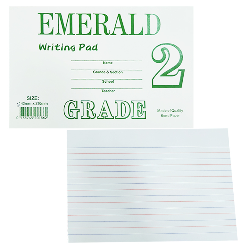 LINLAN NEW COD WRITING PAD FOR GRADE 2 (DIAMOND, EXCELLENT,EMERALD AND ...