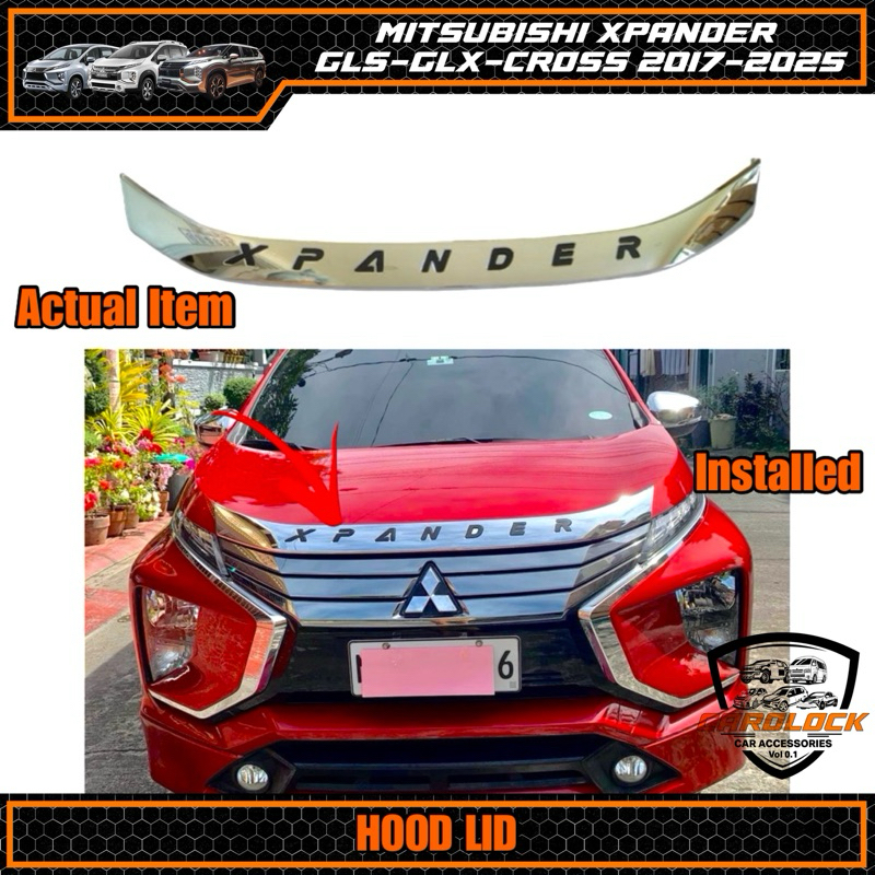 Mitsubishi Xpander GLS GLX Cross 2017 - 2024 Thick Hood Guard Cover ...